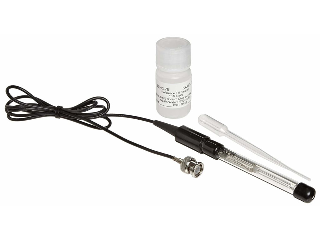 Oakton WD-35802-39 Potassium Electrode, Glass Body, Double Junction ...