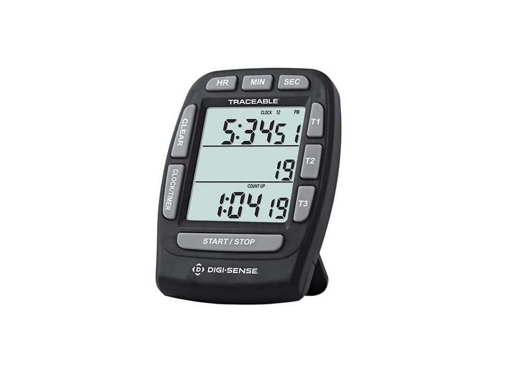 Oakton WD-90225-39 Digi-Sense Traceable Triple-Display Digital Clock ...