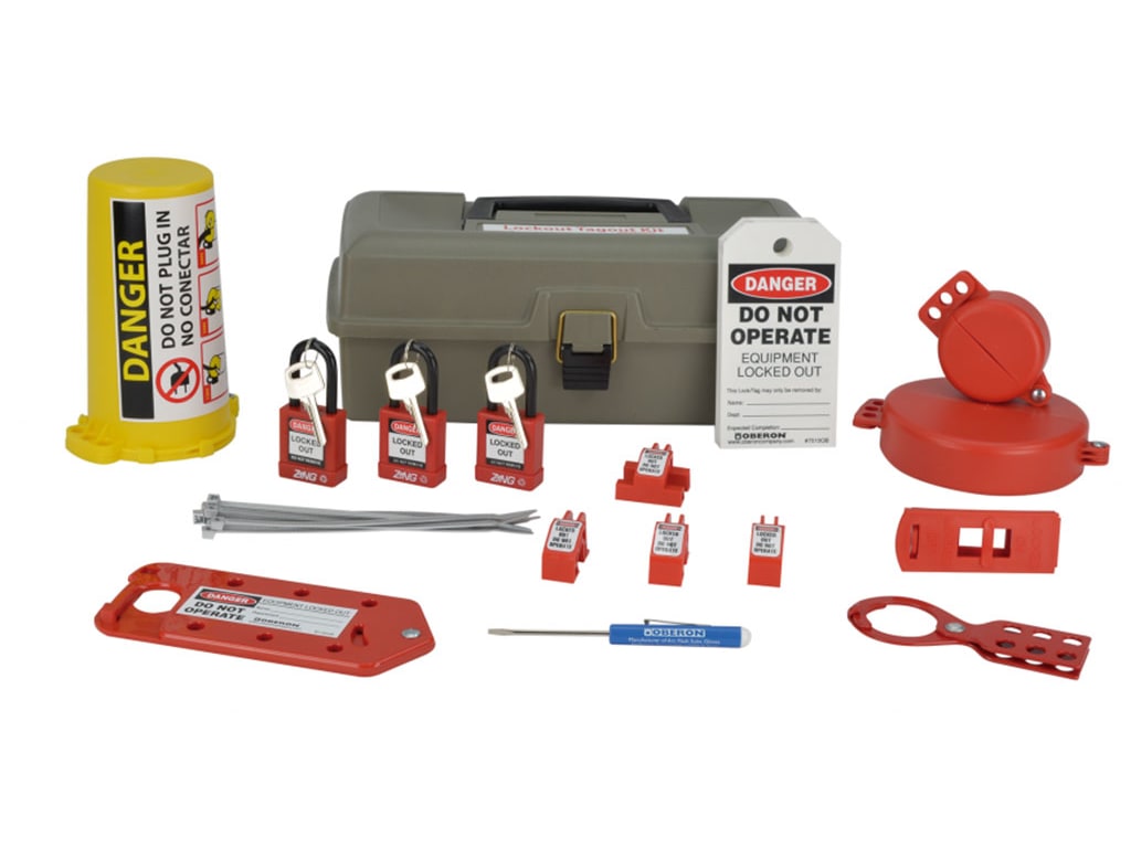 Oberon LOTO-TOOLBOX Electrical Tool Box Kit | TEquipment