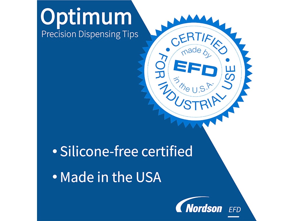 Nordson EFD 7018239 Dispensing Needle Tip, Straight, 21GA, 0.50" L ...