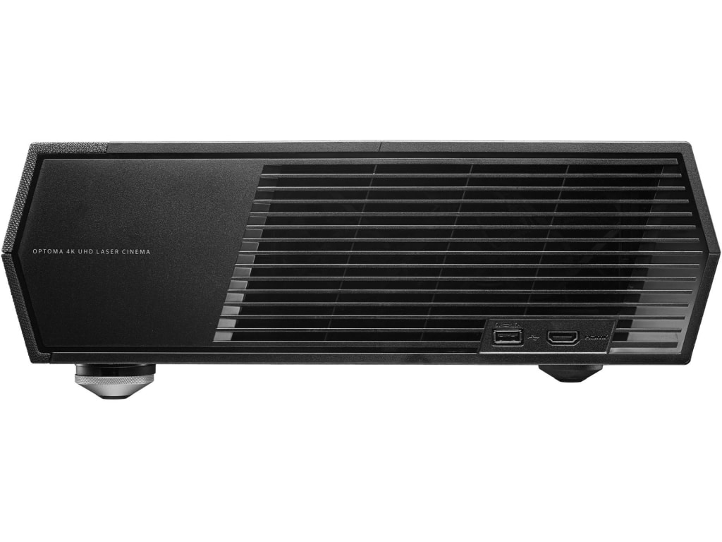 Optoma CINEMAX-P2B - Ultra Short Throw Laser Projector, 4K UHD 3000 ...