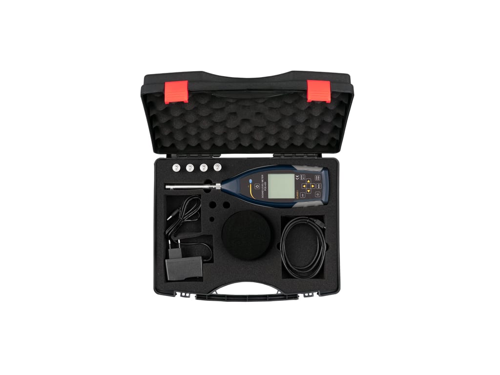 PCE Instruments PCE-430-EKIT-US - Class 1 Sound Level Meter with Data Logging Outdoor Bundle ...