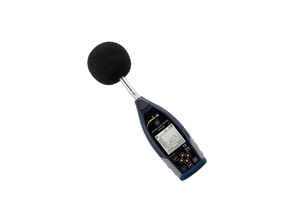 PCE PCE-432 - Class 1 Sound Level Meter with Data Logging and GPS | TEquipment