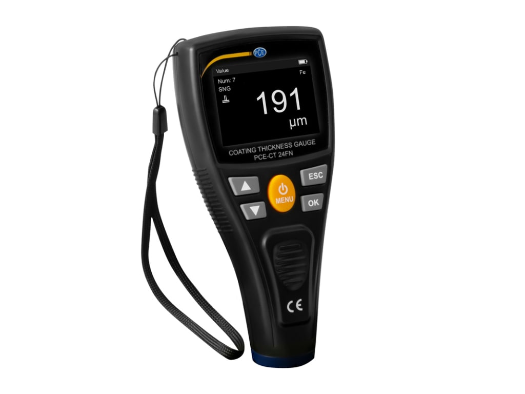 PCE Instruments PCE-CT 24FN - Coating Thickness Meter (0 - 1500 µm ...