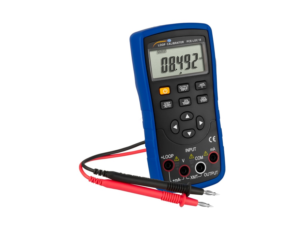 PCE Instruments PCE-LOC 10 - Loop Calibrator (0/4 - 20-mA signals ...