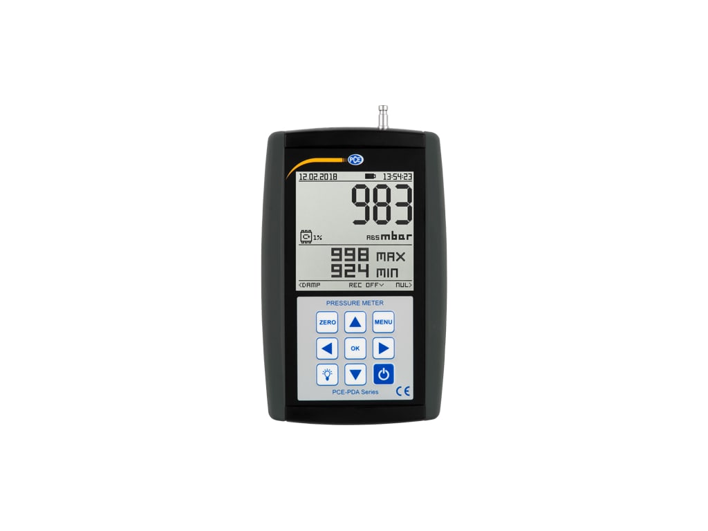 PCE Instruments PCE-PDA A100L - Manometer (0 – 200 kPa) with Absolute ...