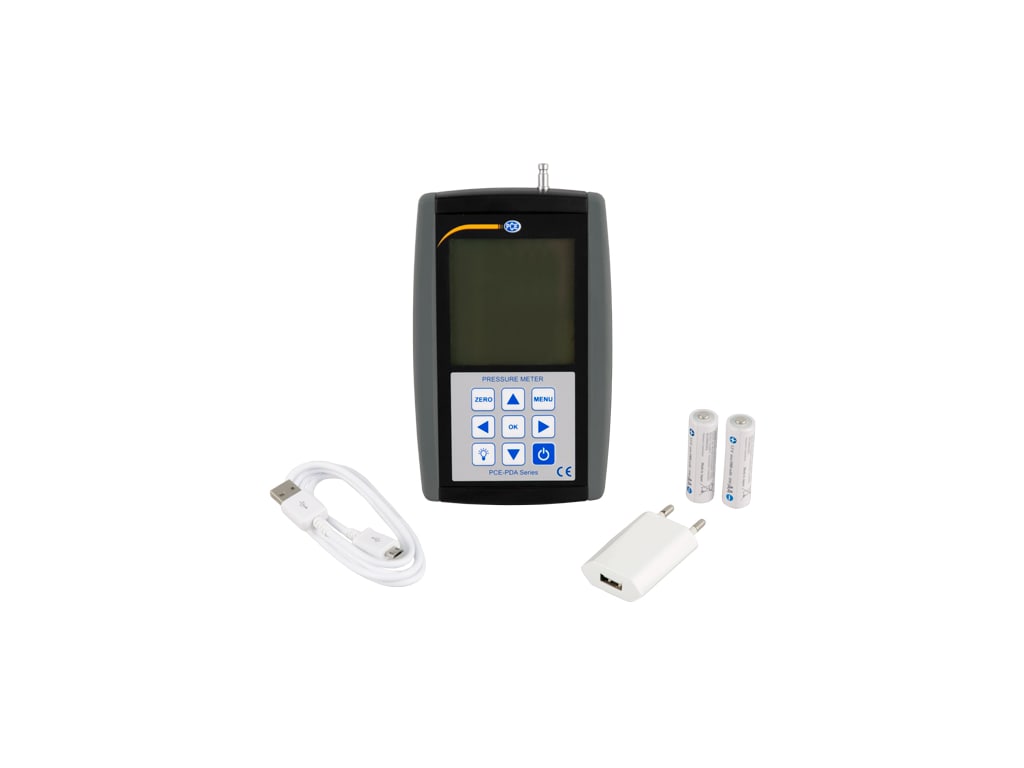 PCE Instruments PCE-PDA A100L - Manometer (0 – 200 kPa) with Absolute ...