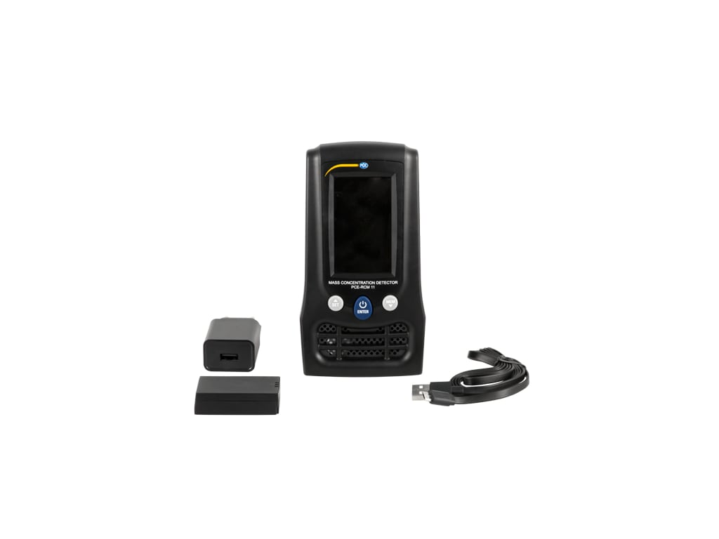 PCE Instruments PCE-RCM 11 - Air Quality Meter - PM2.5, PM10, TVOC, and ...