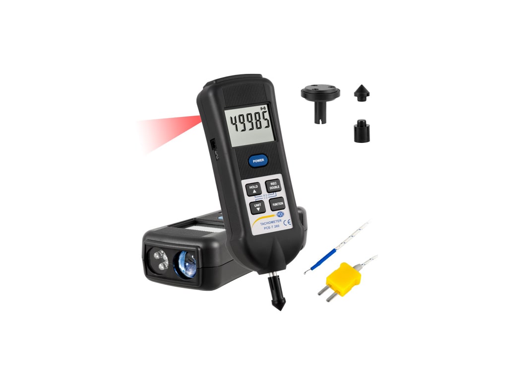 PCE Instruments PCE-T 260 - Handheld Multi-function Tachometer | TEquipment
