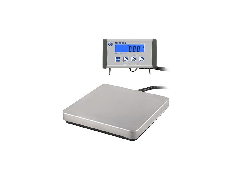 PCE Instruments PCE-PB 150N - Weighing Platform Scale (150 kg Max ...