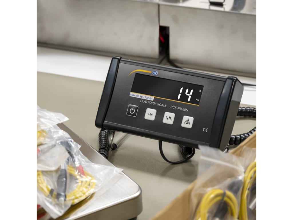 PCE Instruments PCE-PB 60N - Weighing Platform Scale (60 kg Max ...