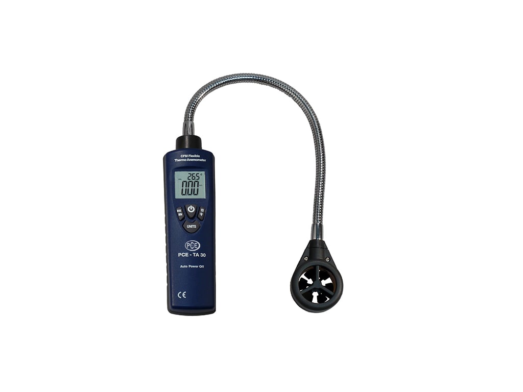 PCE PCE-TA 30 - Anemometer with Flexible Probe | TEquipment