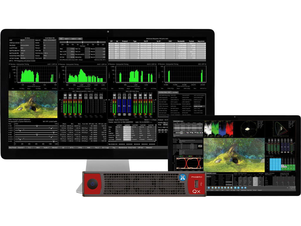 Phabrix PHQX01-12G - UHD/4K Rasterizer, Analyzer ONLY, HD/3G/4xHD/6G ...