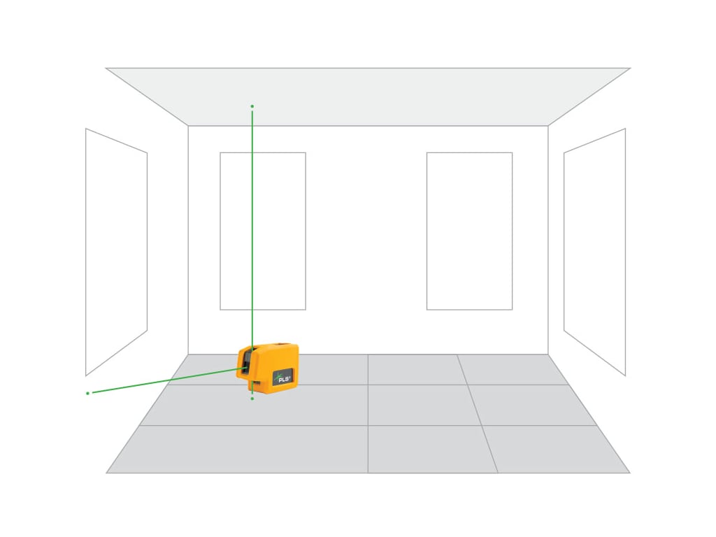 PLS 3PG Self-leveling Three-point Green Laser | TEquipment