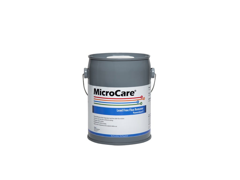 MicroCare MCC-PW2G - Lead Free Flux Remover, Power Clean (1 Gallon Mini ...
