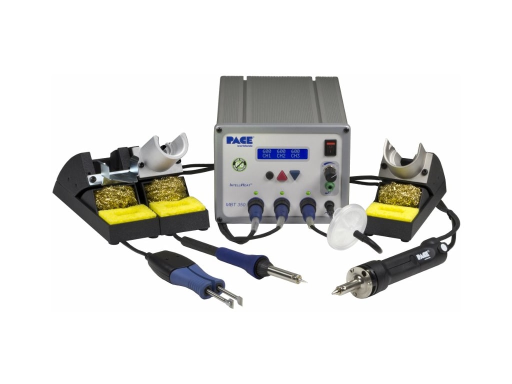 PACE MBT 350 Multi Channel Rework System with PS-90 Iron, MT-100 ...