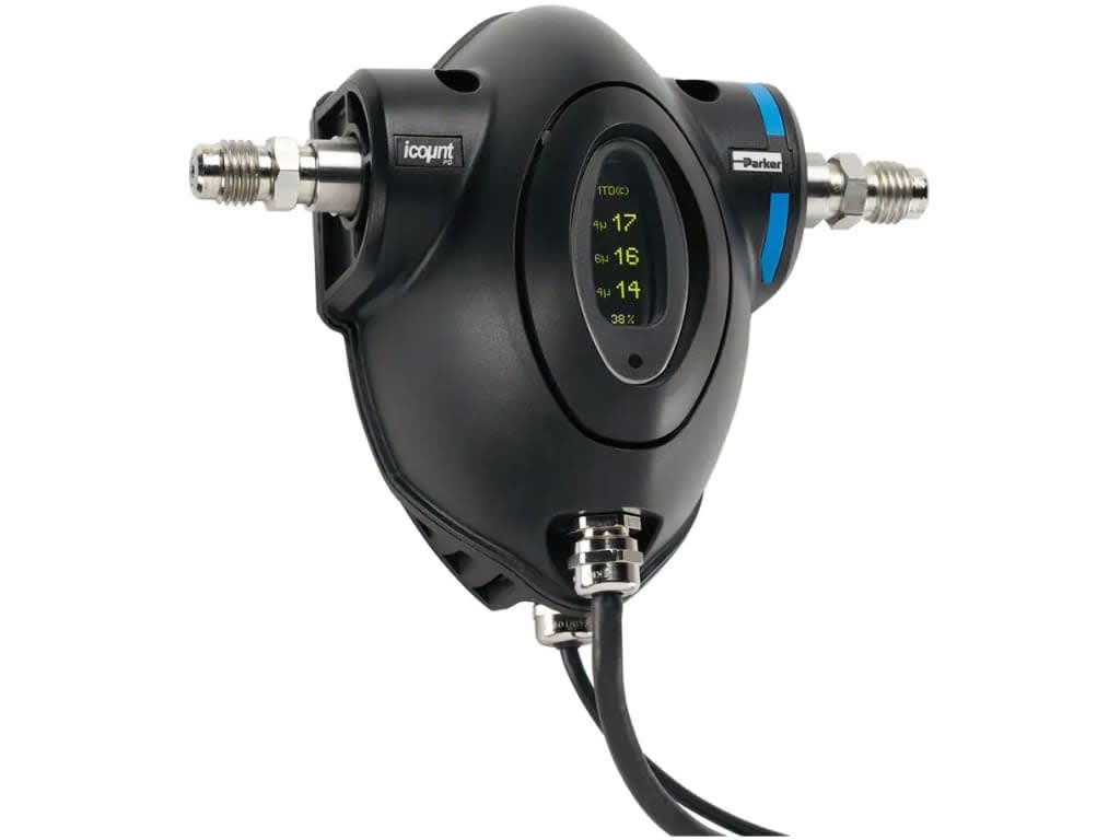 Parker IPD22322130 - iCountPD Inline Particle Monitor - M12, 8-pin Plug ...