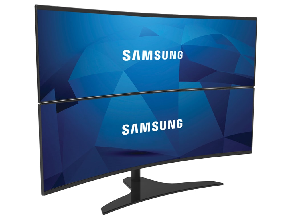 Peerless FS-MIS38426 1x2 Freestanding Desktop Stand for 43" & 49 ...