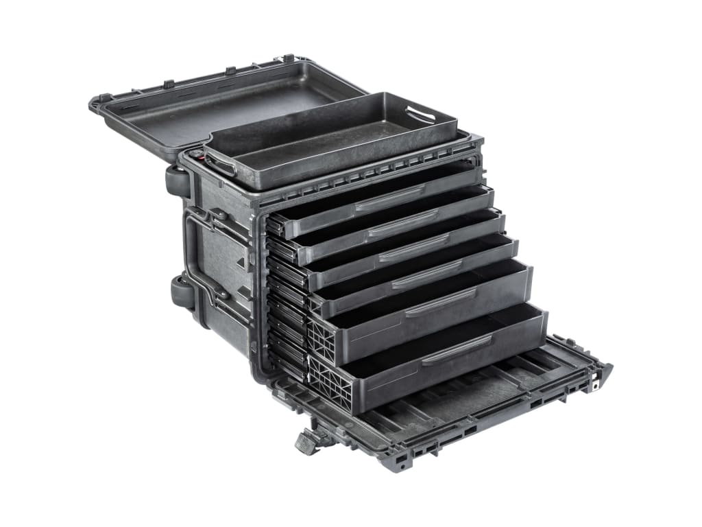 Pelican 0450SD4 - Mobile Tool Chest/4 Shallow Drawers and 2 Deep ...