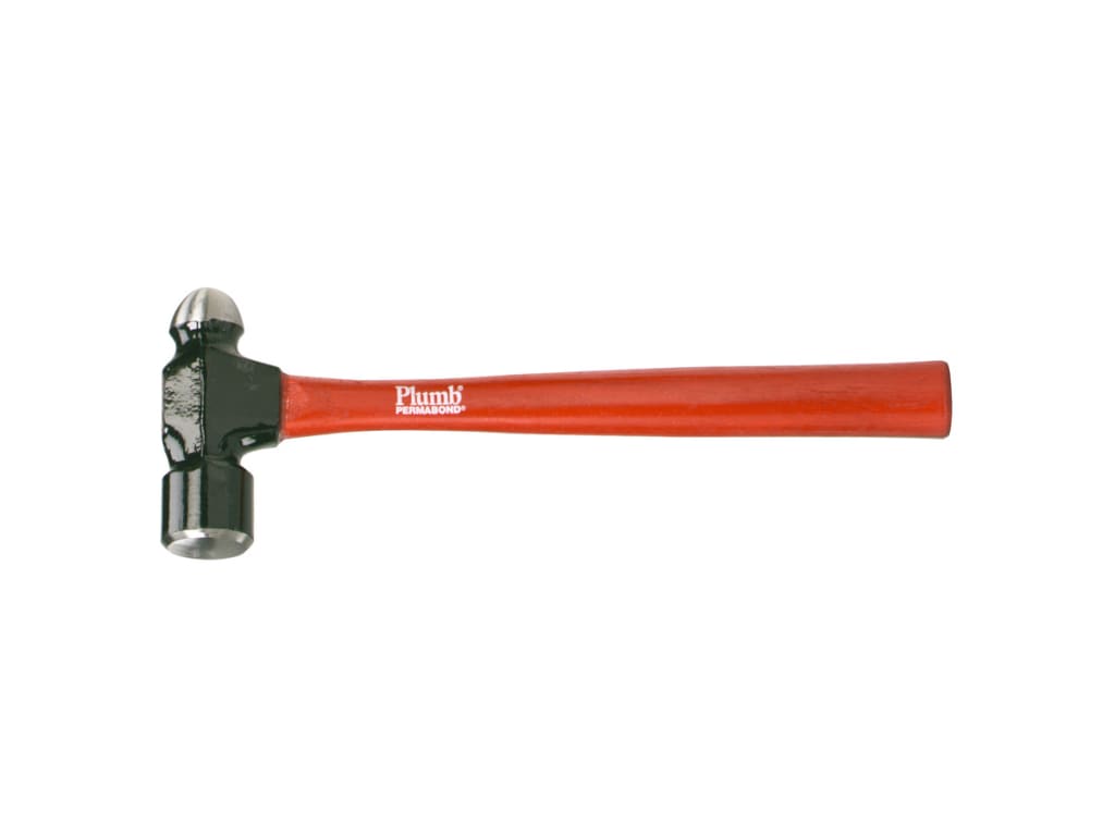 Plumb 11498 - Ball Pein Hammer, 16oz, Hickory Handle | TEquipment