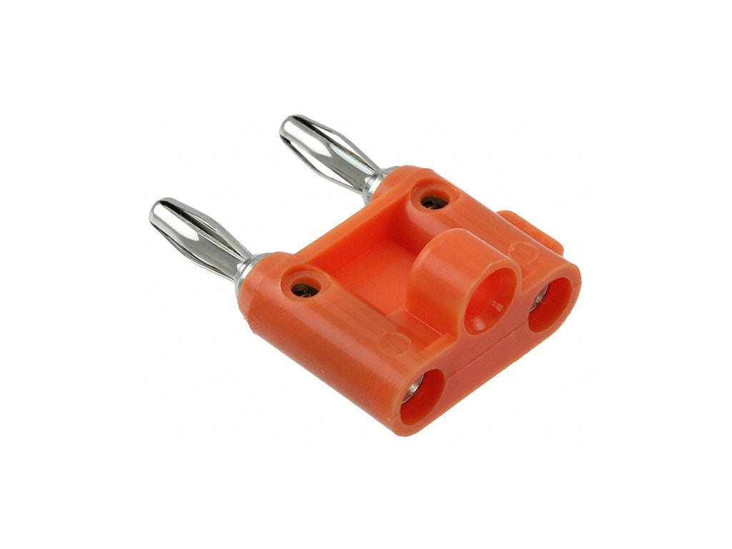 Pomona MDP-3 - Stackable Double Banana Plug with Cable Guide ...