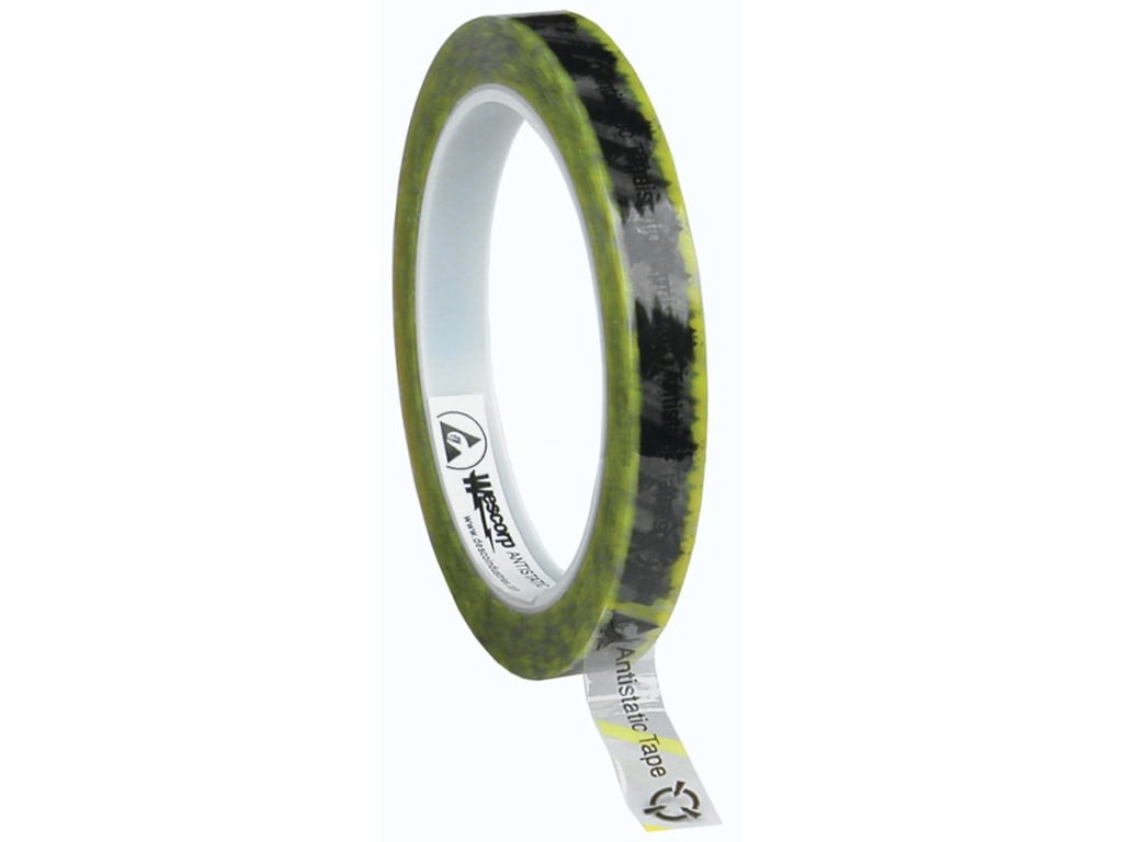 Protektive Pak 46913 - Anti-Static Tape, With ESD Symbols And Yellow ...