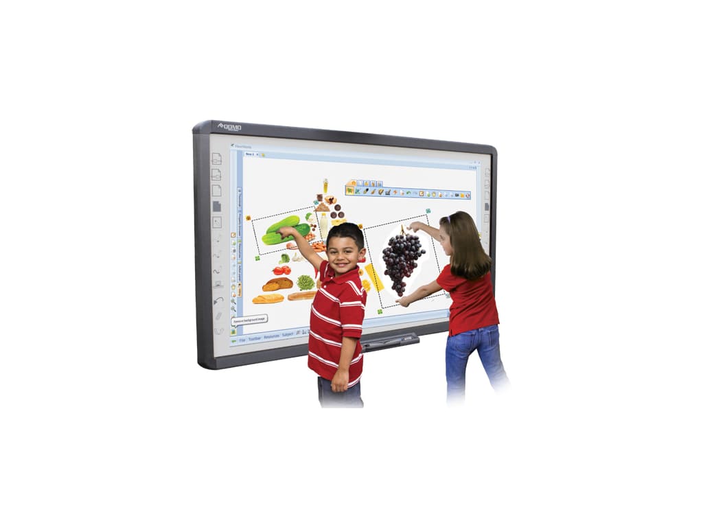 QOMO QWB200-PS H01 Infrared Interactive Whiteboard - 78", 4:3 ...