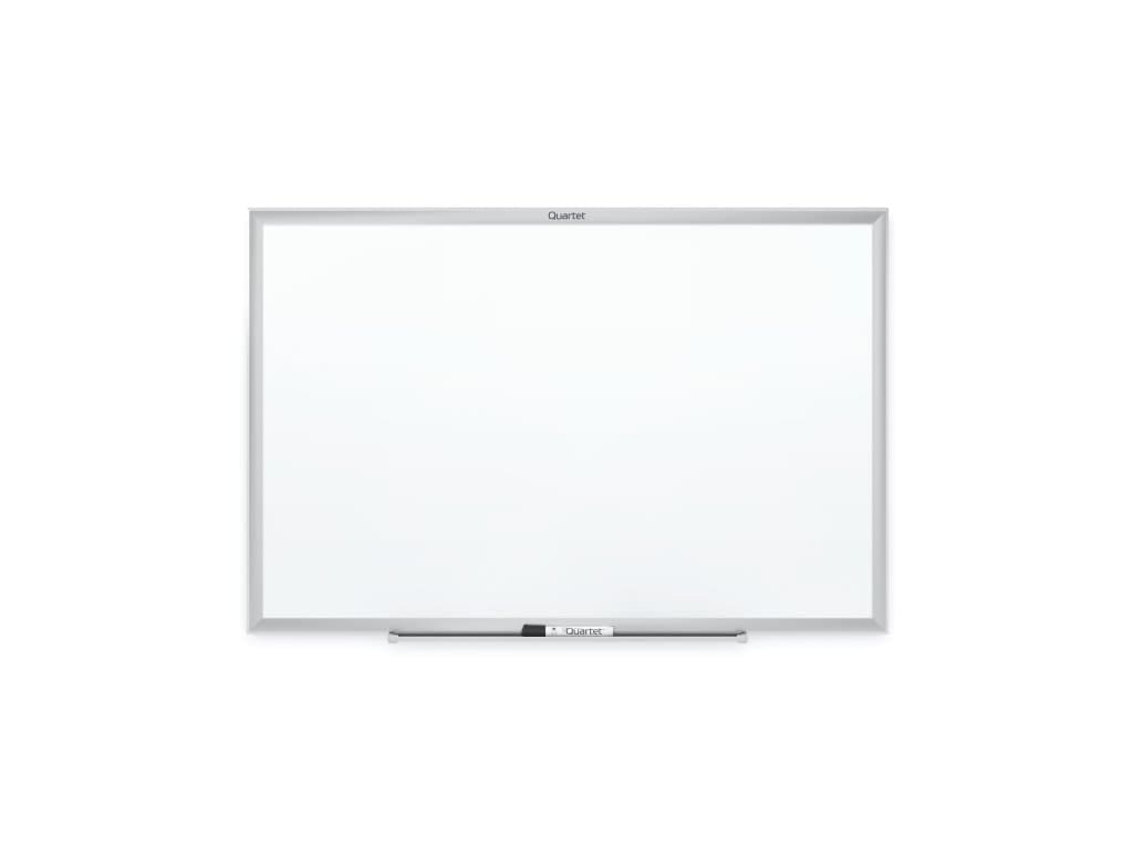 Quartet S534 4' x 3' Standard Whiteboard - Silver Aluminum Frame ...