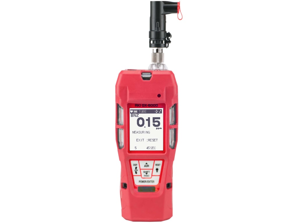 RKI GX-6000 Up to 6 Gas Detector with Sample Draw with PID and Super ...