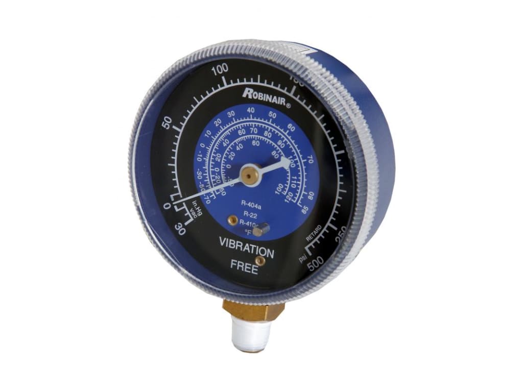 Robinair 11724 - Gauge, LP - R22/R404A/R410A | TEquipment