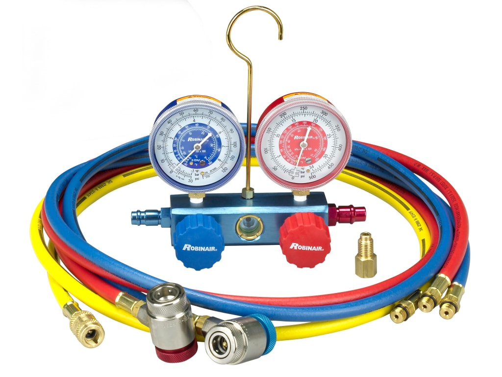 Robinair 41234 - R-1234yf Manifold and Hose set | TEquipment