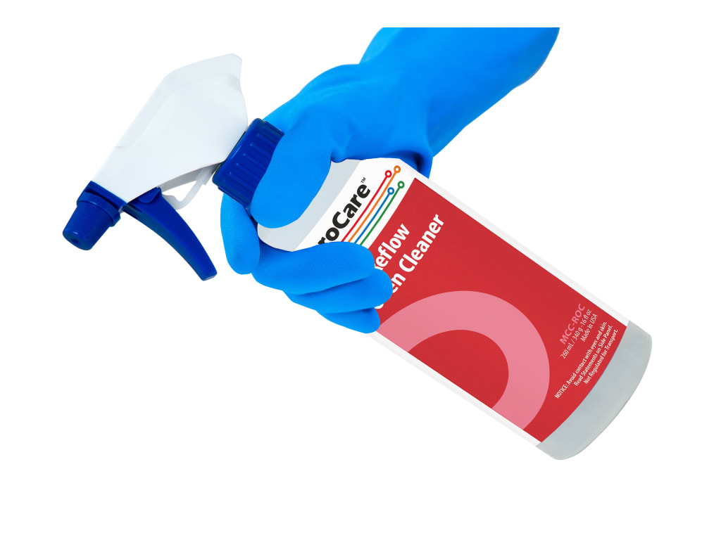 MicroCare MCC-ROC - Reflow Oven Cleaner (12 oz Refillable Pump Spray ...