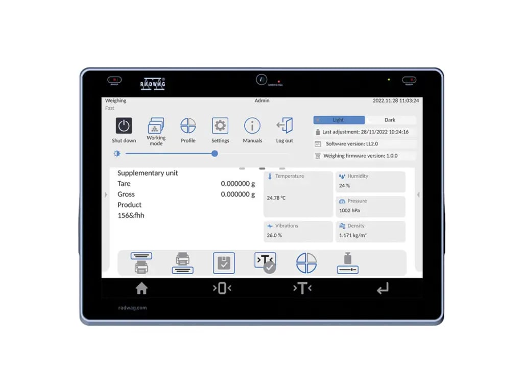 Radwag MYA 21.5Y.P - 5Y ELLIPSIS Microbalance for Pipette Calibration ...