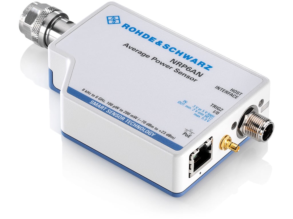 Rohde and Schwarz NRP6AN - Average Power Sensor (8 kHz to 6 GHz), LAN ...