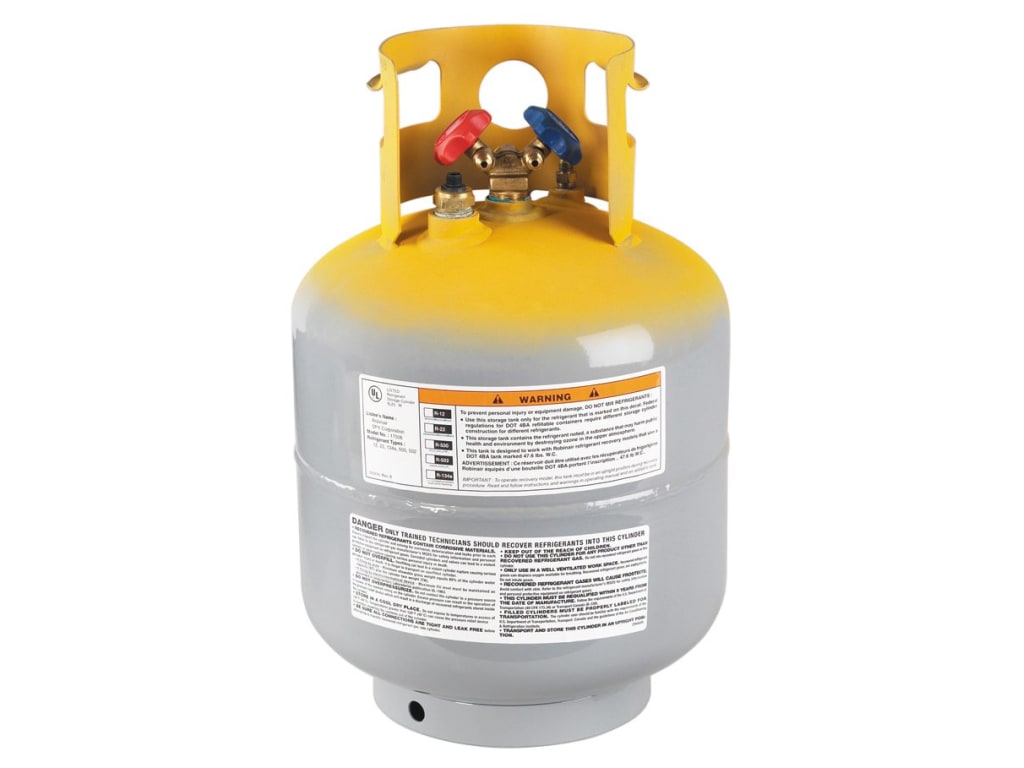 Robinair 17572 - 50 lb Recovery Tank with Float Switch | TEquipment