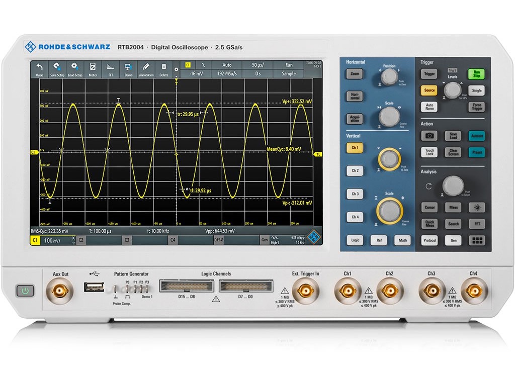 Rohde & Schwarz RTB2K-COM4-B - Mixed Signal Oscilloscopes (MSO ...