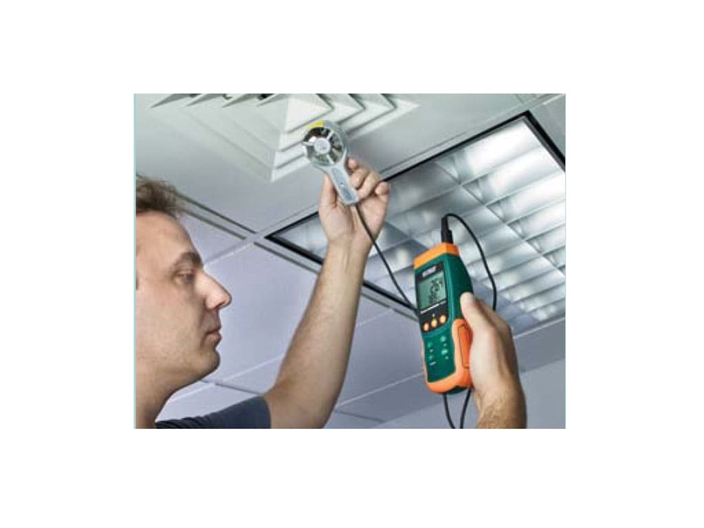 Extech SDL300-NIST - Anemometer / Air Flow - Type (anemometer): Vane ...