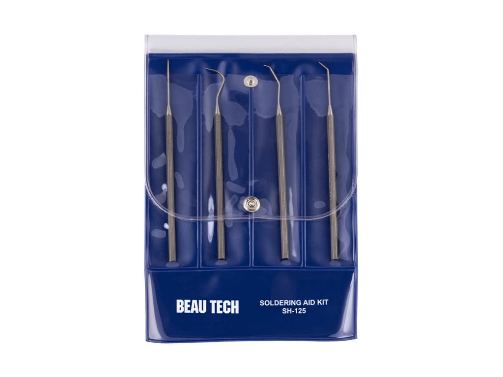 Beau Tech SH-125 - Soldering Aid Probe Tool Kit, Rochard, 25 Mil, 4 ...