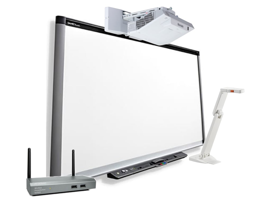 SMART Board SBX880 UST v2 - Package with 77" SMART Board and Maxell ...