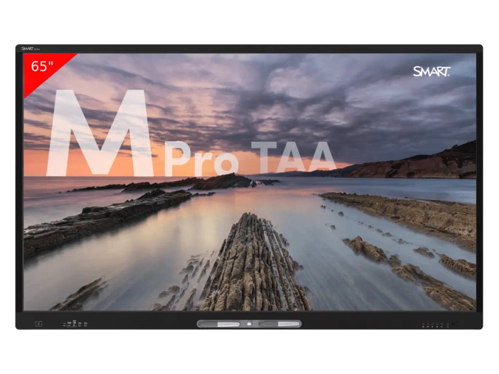 SMARTBOARD M565-V5-P - 65" 4K UHD Interactive LED Display with iQ, 60Hz TAA | Touchboards