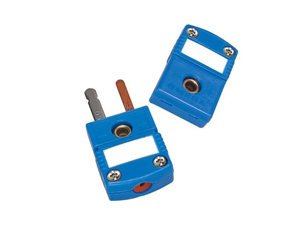Omega Engineering SMP-K-M - Miniature Thermocouple Connector, Flat Pin ...