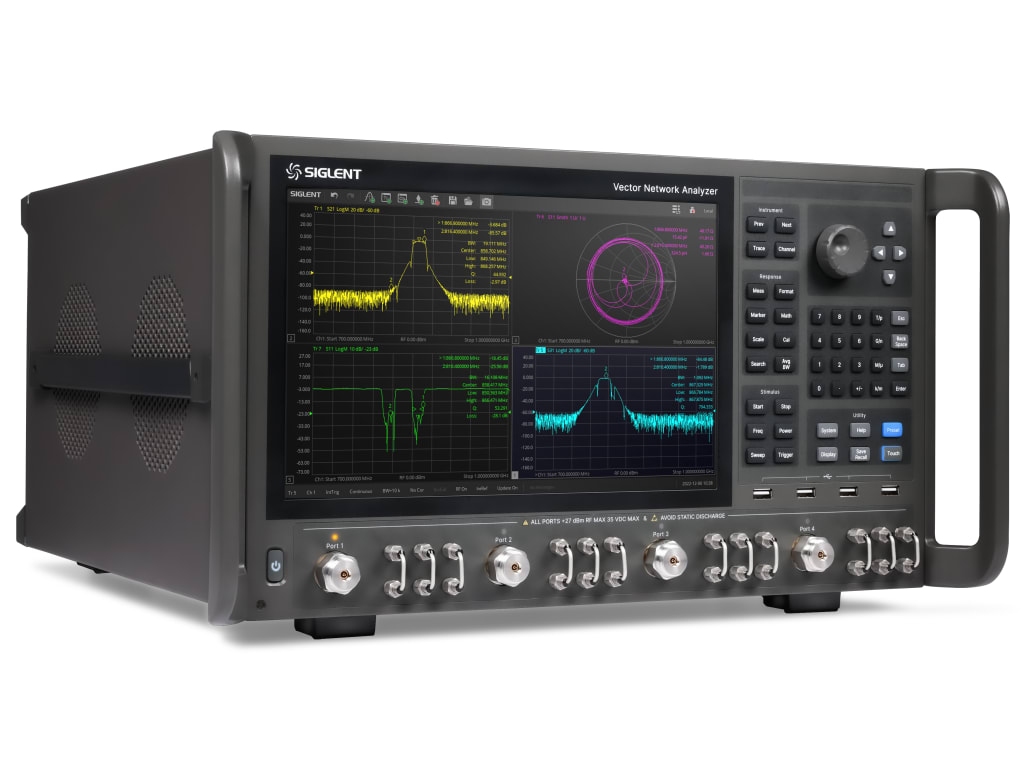 Siglent SNA6124A - Vector Network Analyzer with Direct Receiver Access ...