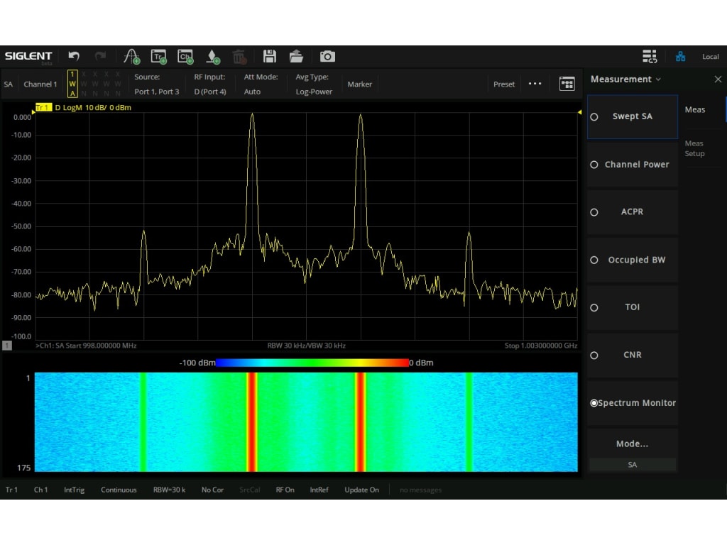 Siglent SNA6000-SA - Spectrum Analysis Option for SNA6000A | TEquipment