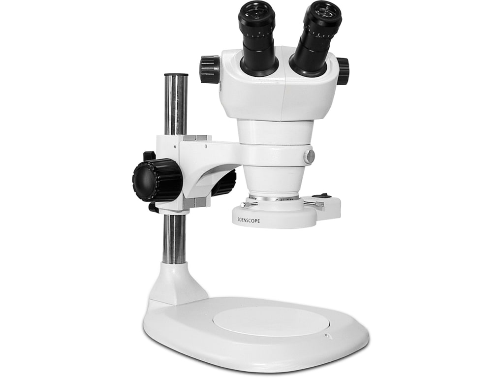 Scienscope NZ-PK1-E1 - Binocular Microscope with Stand and Compact LED ...