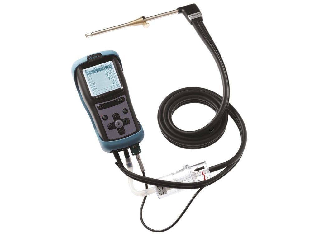 Seitron S500-3P Portable Combustion Analyzer NOx Kit (Bluetooth and ...