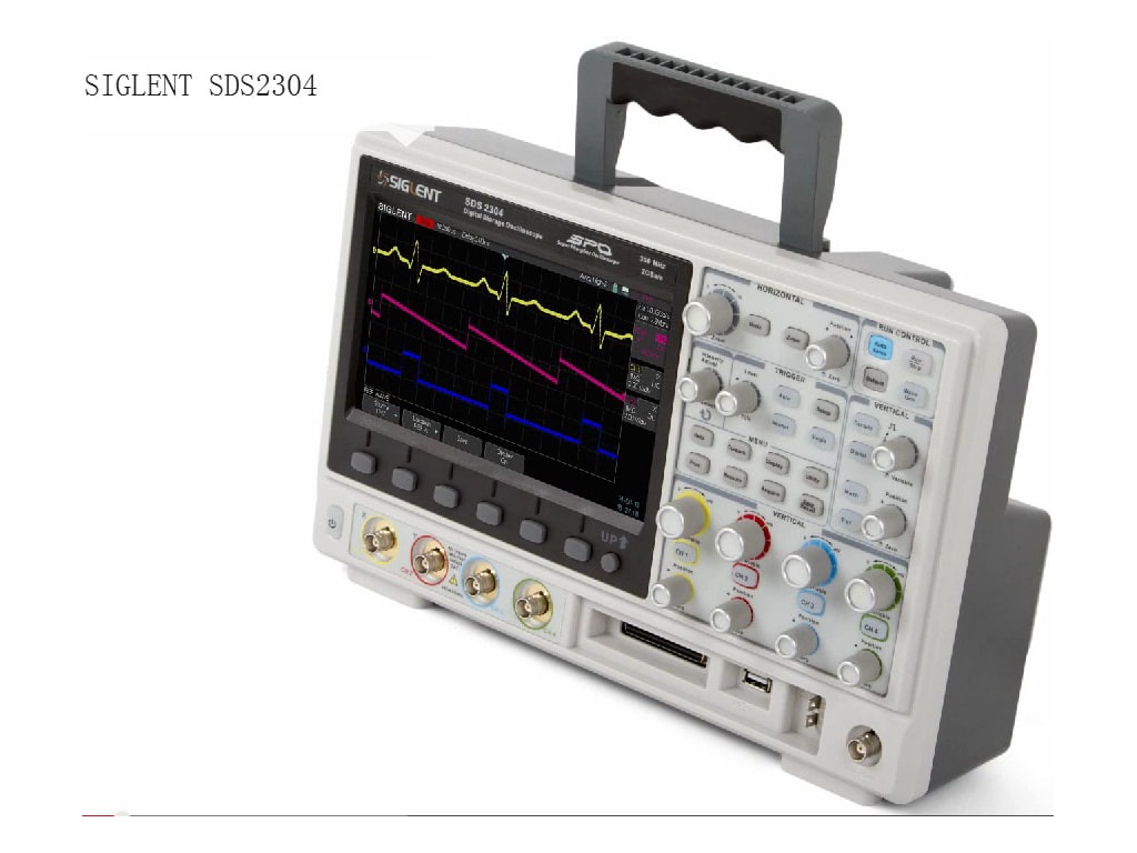 Siglent SDS2304 4 Channel DSO with 300 MHz Bandwidth Oscilloscope ...