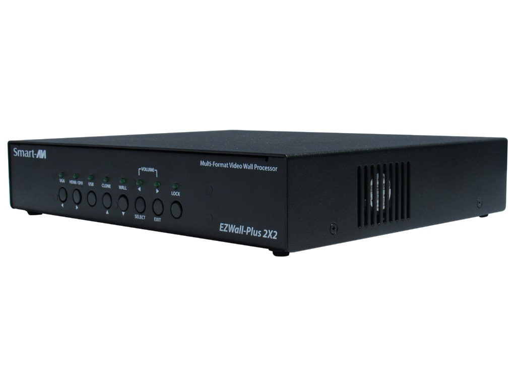 Smart-AVI EZWALL-PLUS 2X2 - HD Video Wall Controller with HDMI, DVI ...