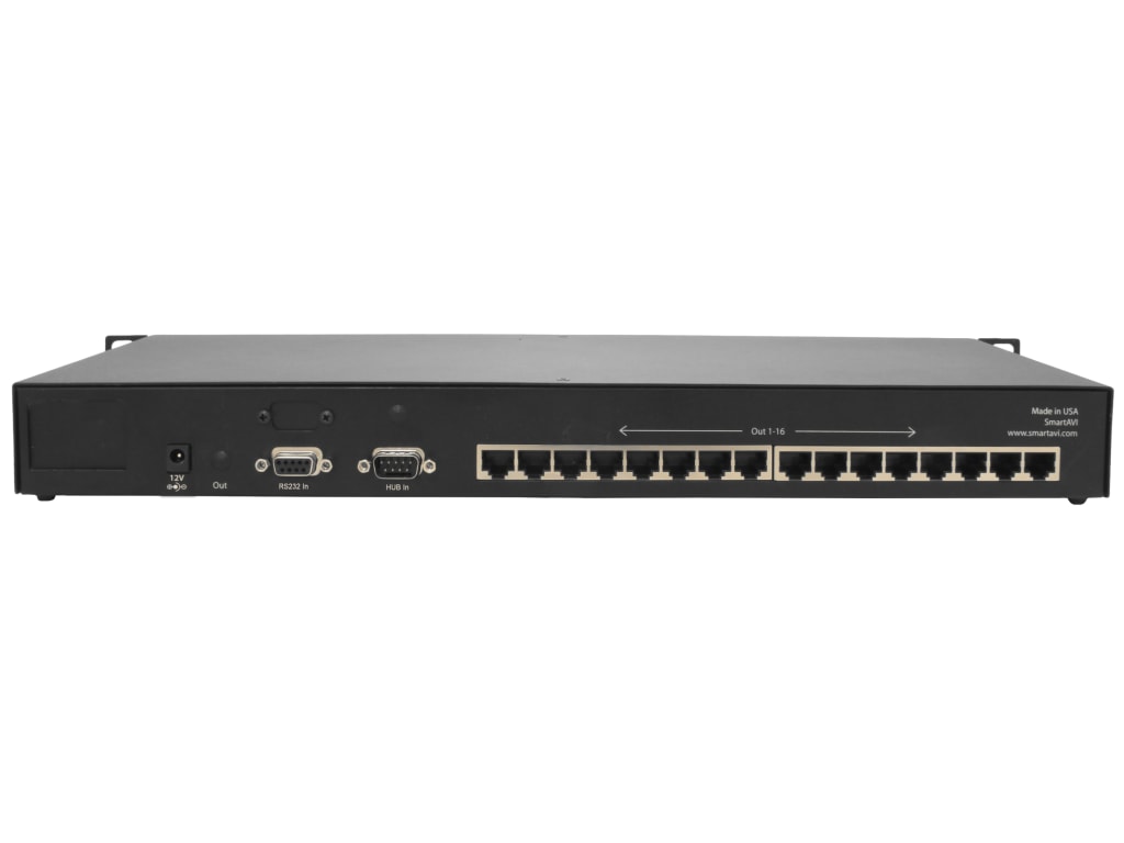 Smart-AVI SC-HUB16-S - 16 Port RS232 Selector SmartMux Communication ...