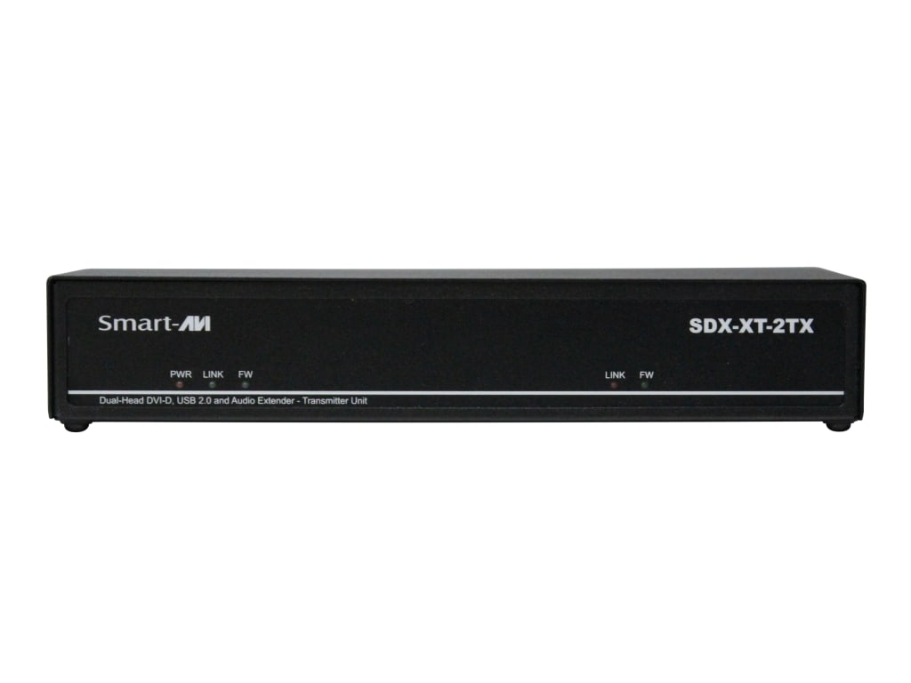 Smart-AVI SDX-XT-2P-TX - Dual Head DVI-D, USB 2.0, Audio, CAT5/5e/6 Transmitter | Touchboards