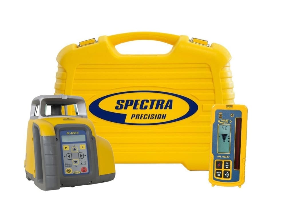 Spectra Precision GL422N-4 - GL422N Grade Laser, HL450 Receiver and ...